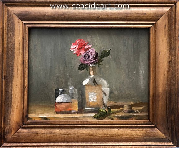 2 Roses with 4 Roses - Seaside Art Gallery