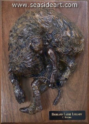 Highland Lassie Lullaby - Seaside Art Gallery
