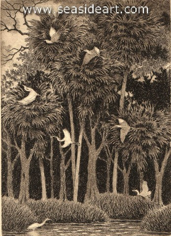 David Hunter Etchings Page 2 - Seaside Art Gallery