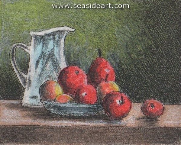 David Hunter Etchings Tagged "Still Life" - Seaside Art Gallery