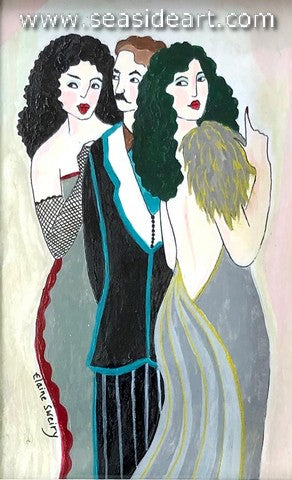 Exchanging Glances - Seaside Art Gallery