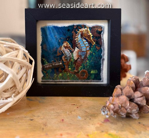 Keirce-Horseback Ride - Seaside Art Gallery