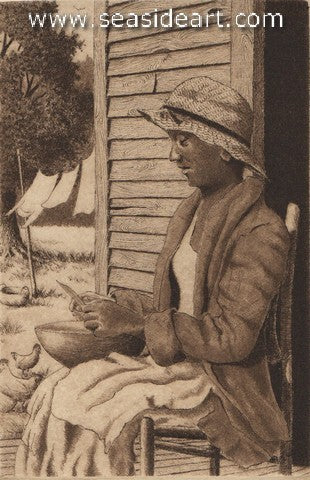 David Hunter Etchings - Seaside Art Gallery
