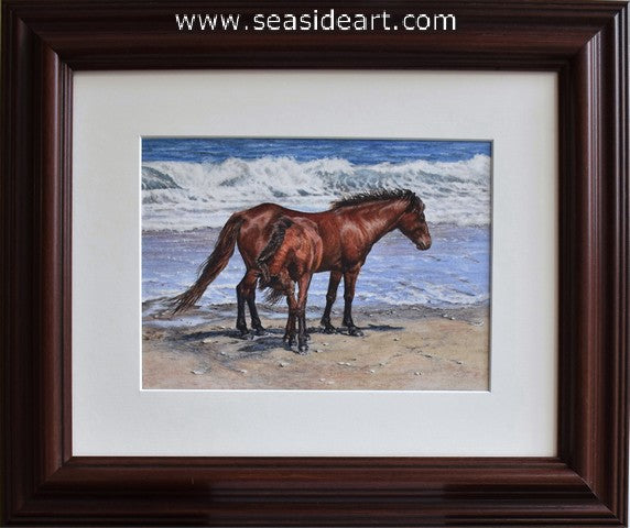Banker Ponies - Seaside Art Gallery
