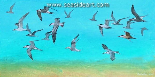 One Good Tern Deserves Another - Seaside Art Gallery