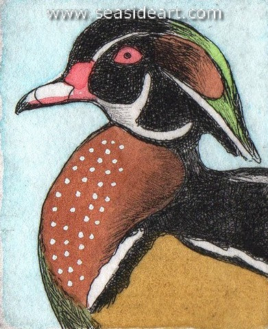 David Hunter Etchings - Seaside Art Gallery